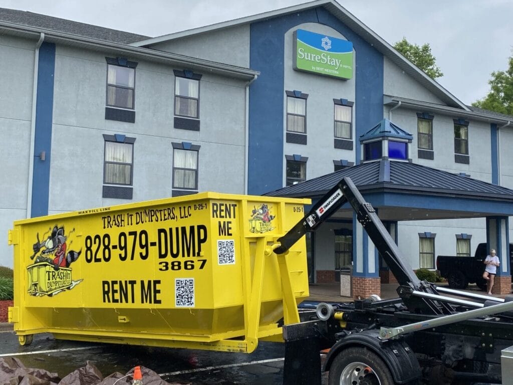 Commercial Dumpster Rentals in Hickory, NC | Trash It Dumpsters LLC